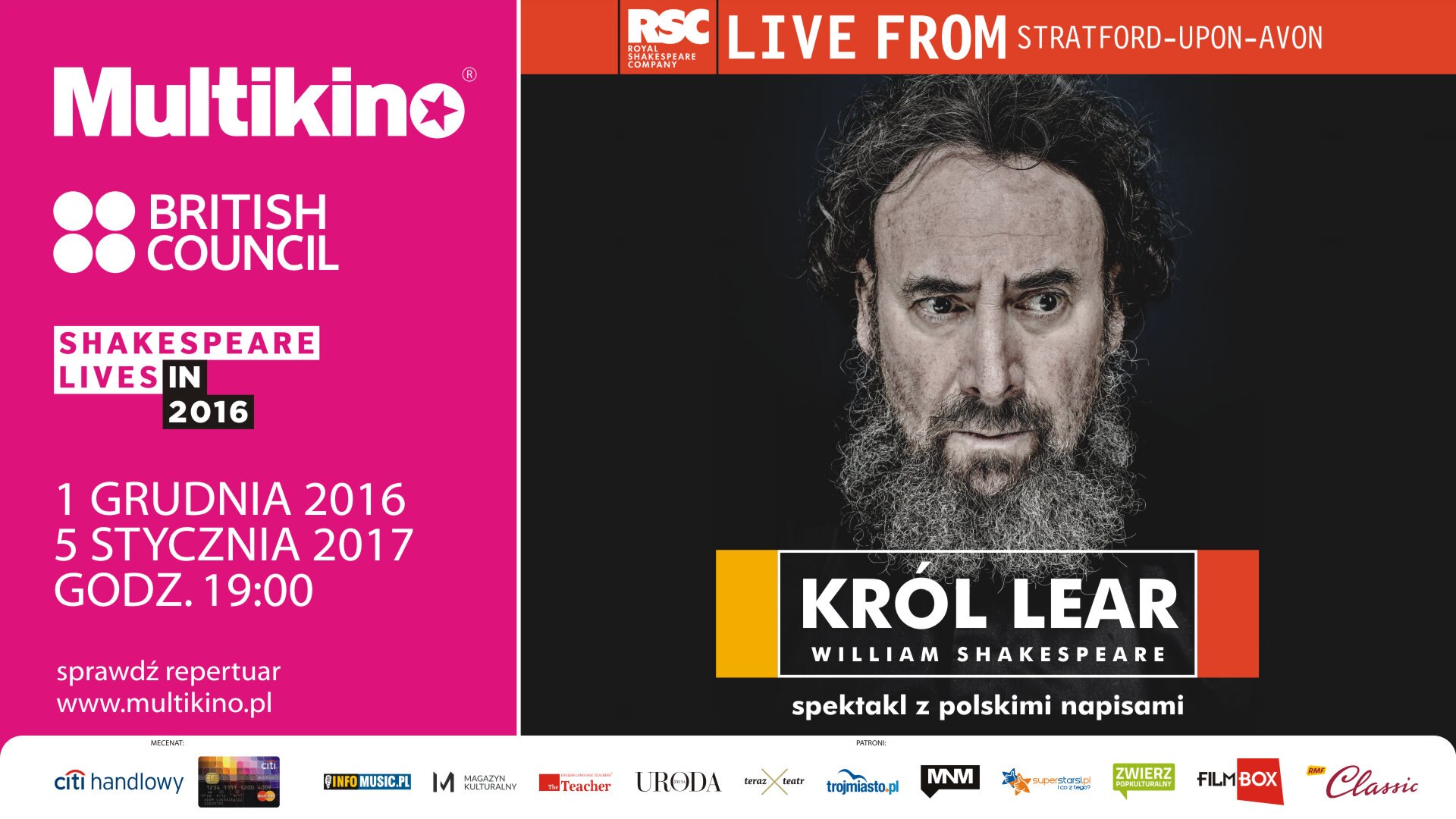 Royal Shakespeare Company: Król Lear | British Council Polska
